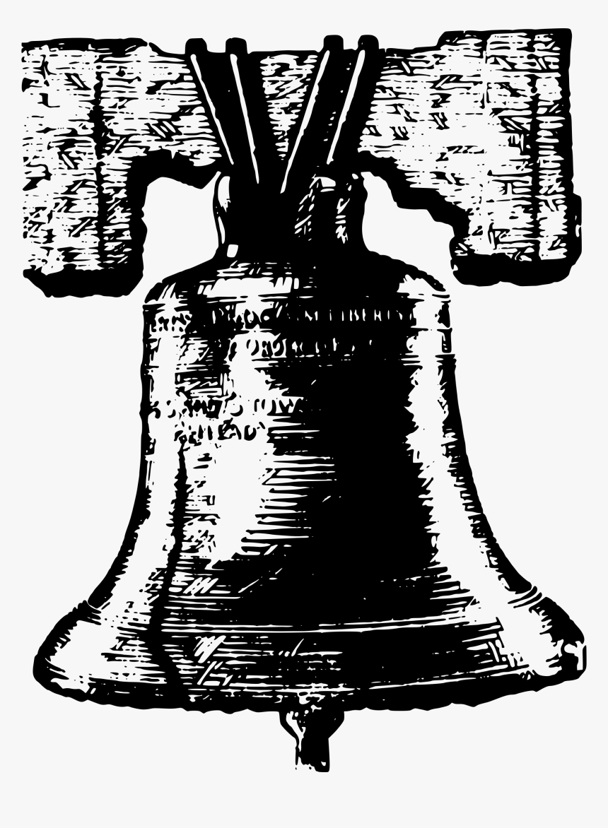 Bell Icon Png - Transparent Liberty Bell Background, Png Download ...