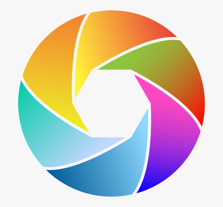 Colorful Camera Shutter Png, Transparent Png , Transparent Png Image ...
