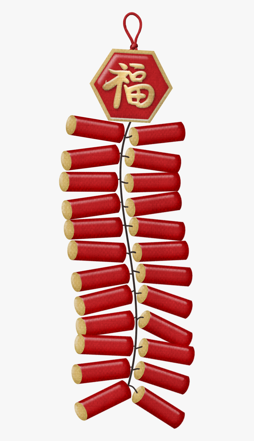 Firecracker Clipart Red Packet - Chinese New Year Firecrackers Clipart ...