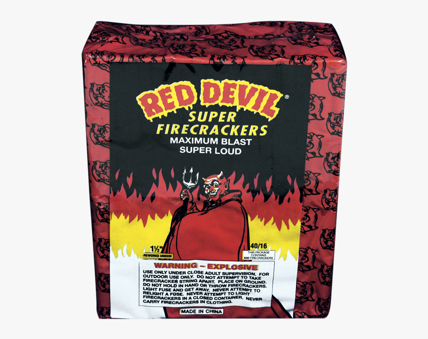Large - Red Devil Fireworks, HD Png Download , Transparent Png Image ...