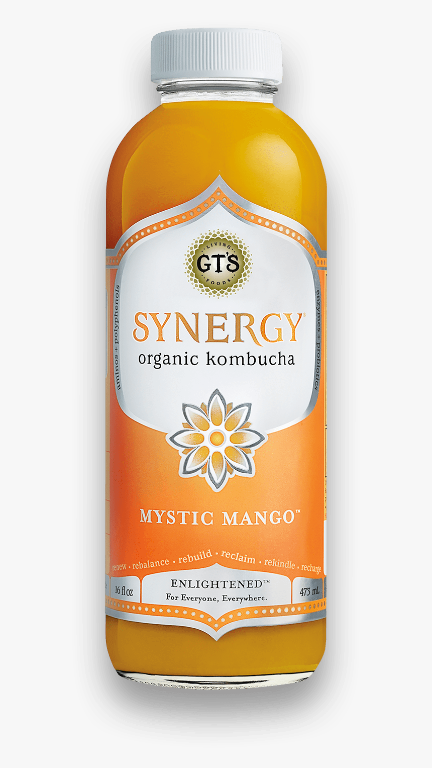 Mystic Mango™ - Synergy Kombucha, HD Png Download , Transparent Png ...