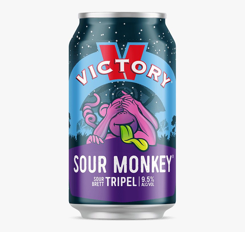 Sour Monkey - Victory Sour Monkey Can, HD Png Download , Transparent ...