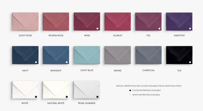 Wedding Invitation Envelope And Paper Colors - Pattern, HD Png Download ...