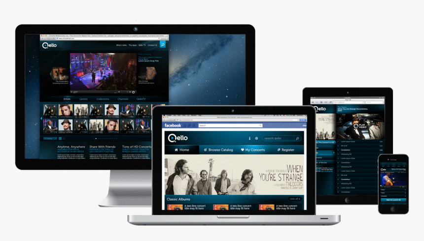 Facebook Development, Mobile Ui/ux Design, Responsive - Responsive Web ...