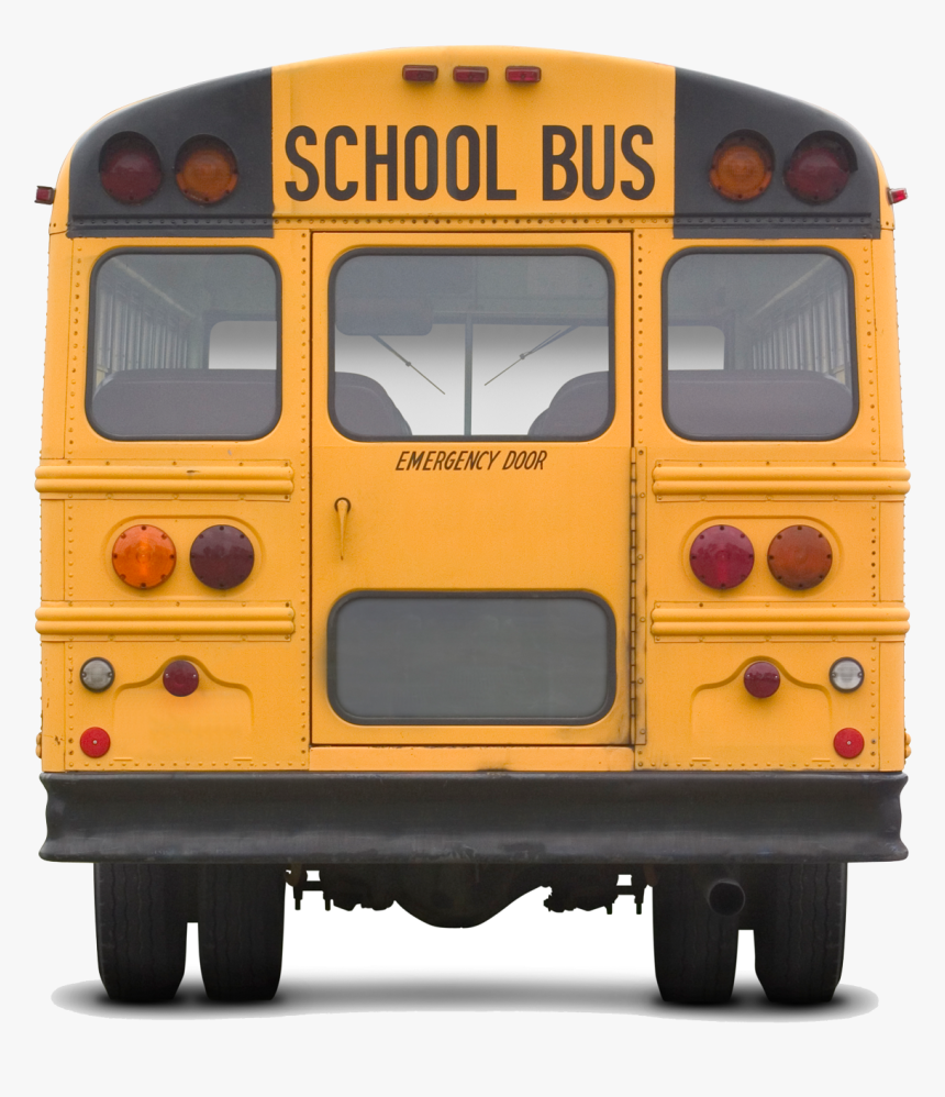 Bus Back Png - Back Of School Bus Transparent, Png Download ...