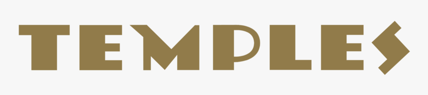 Temples Logo Gold - Tan, HD Png Download , Transparent Png Image - PNGitem