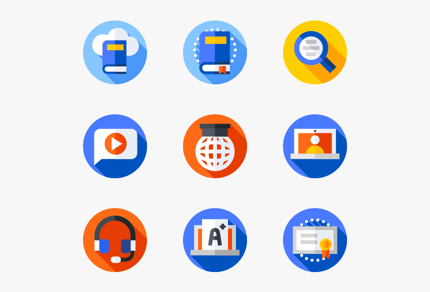 Online Learning - Human Resources Vector Png Icon, Transparent Png ...