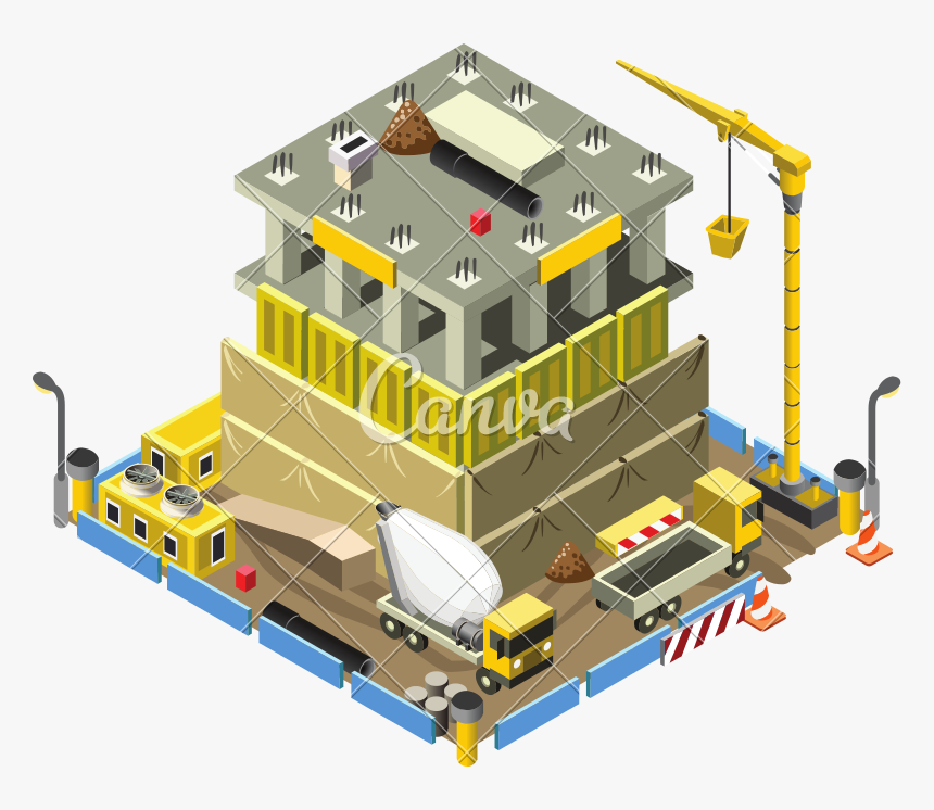 3d Building Vector Png