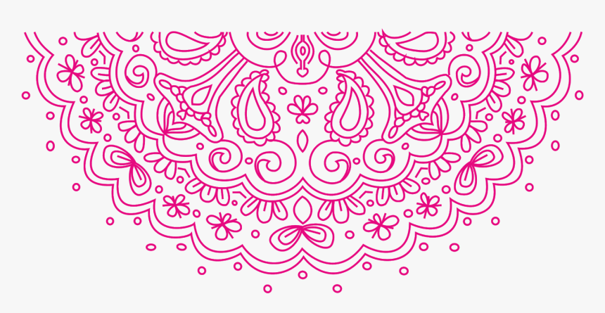 Rangoli Outline Png, Transparent Png , Transparent Png Image - PNGitem