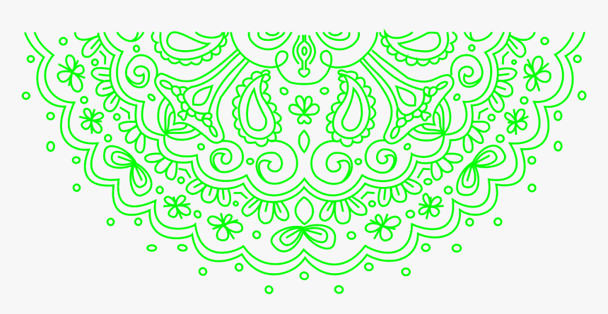 Rangoli Outline Png, Transparent Png , Transparent Png Image - PNGitem