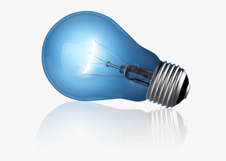 Light Electric Bulb Png Download Free Clipart - Transparent Blue Light ...