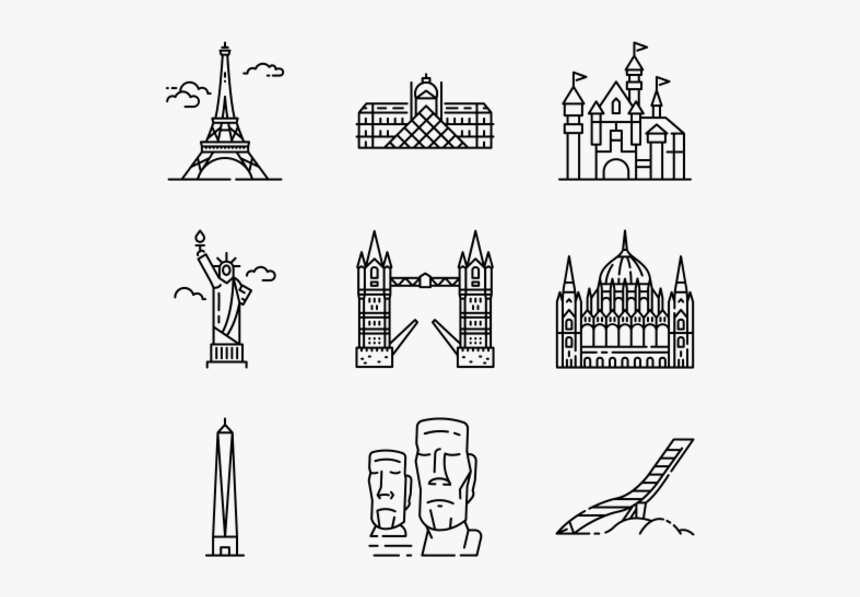 Essential Set - Line Art, HD Png Download , Transparent Png Image - PNGitem