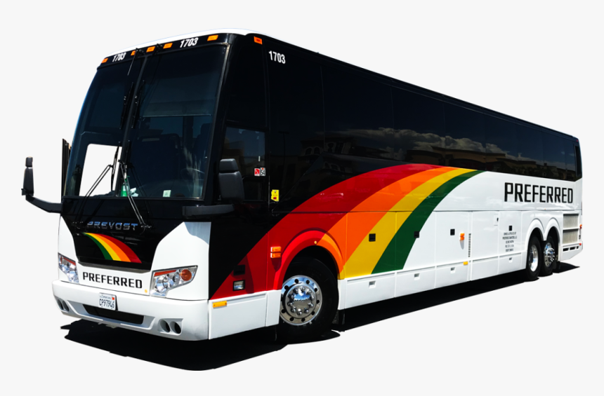Preferred Charter Bus - Preferred Charters, HD Png Download ...