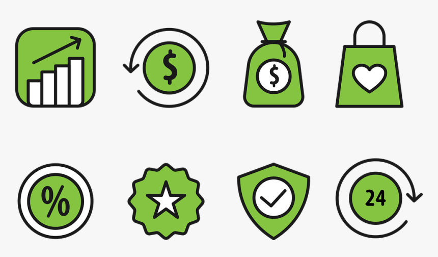 Money, Green Icon, Profit - Economic Systems, HD Png Download ...