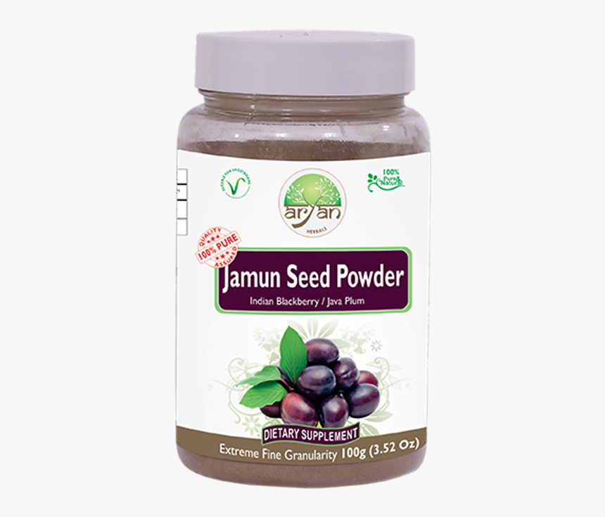 Jamun Seed Powder - Triphala, HD Png Download , Transparent Png Image ...