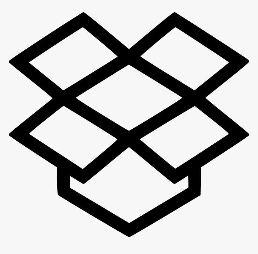 Dropbox - Dropbox Line Icon, HD Png Download , Transparent Png Image ...