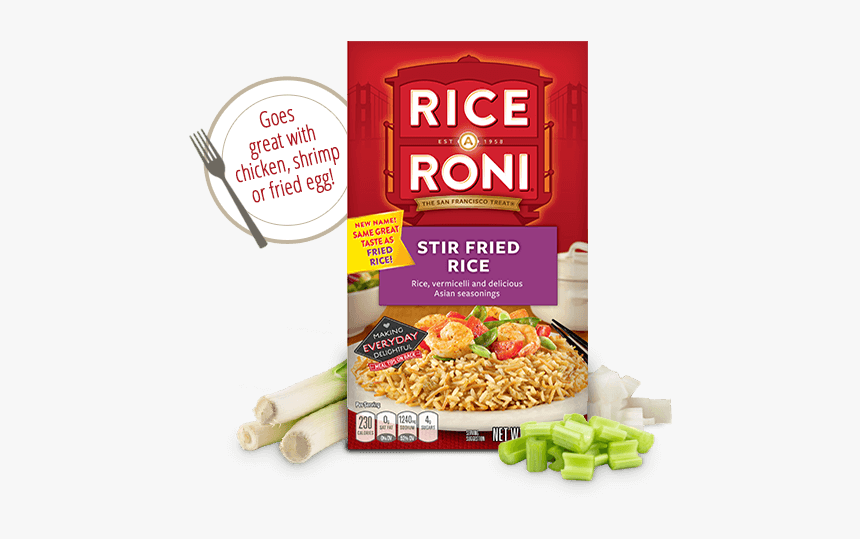 Menu Item Rice A Roni Stir Fried Rice - Rice A Roni Cheddar Broccoli ...