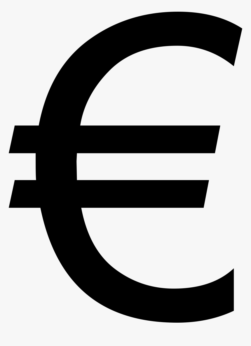 R Clipart Rupee Symbol - Euro Sign, HD Png Download , Transparent Png ...