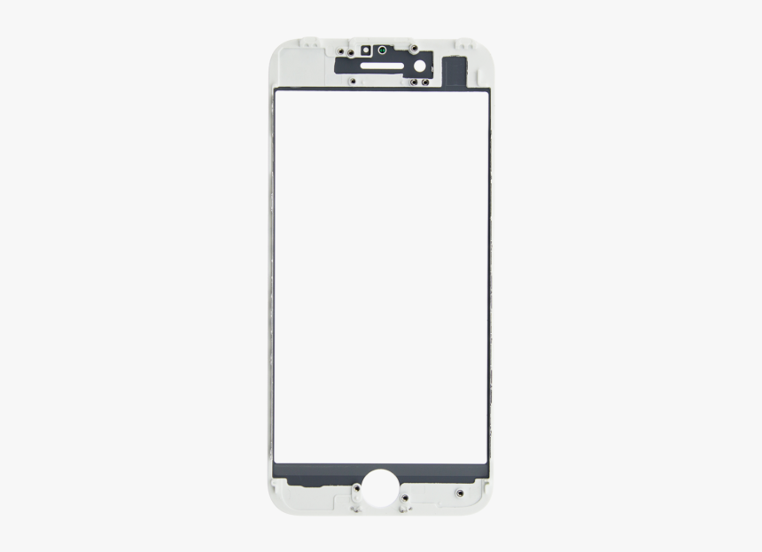 Apple Iphone 7 Glass With Frame - Iphone 7 Glass With Frame, HD Png ...