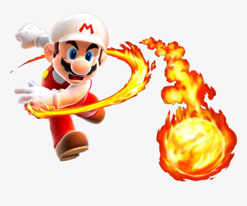 Super Mario Fire Power, HD Png Download , Transparent Png Image - PNGitem