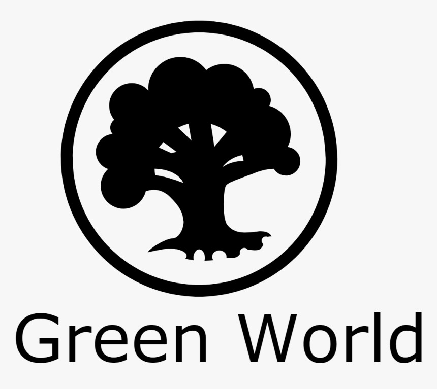 Green World-logo - Bus Stop, HD Png Download , Transparent Png Image ...