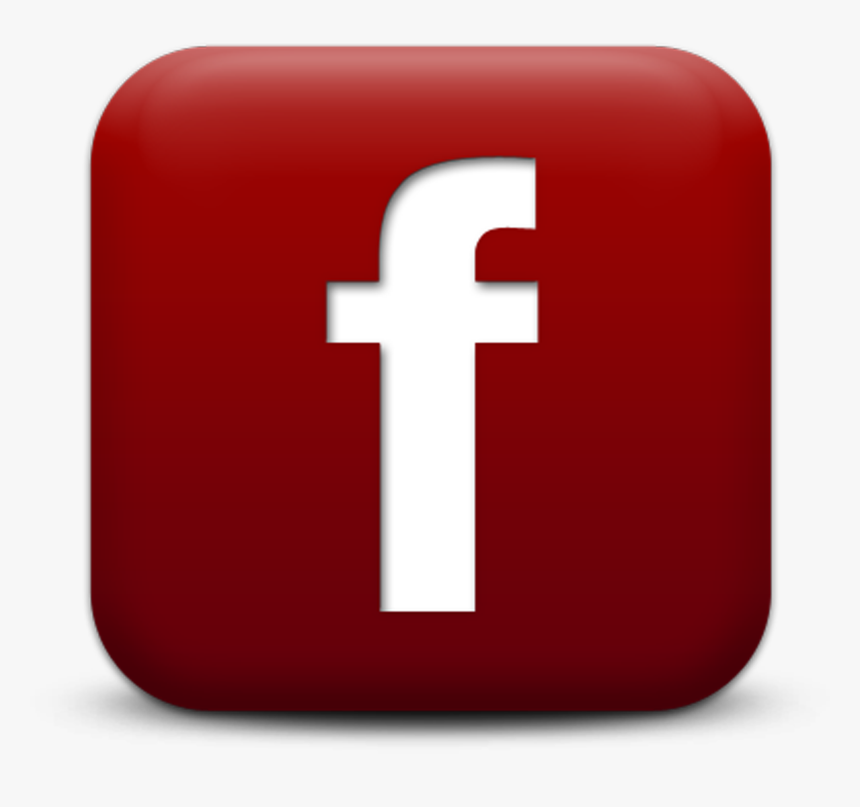Facebook Icon Dark Red, HD Png Download , Transparent Png Image - PNGitem