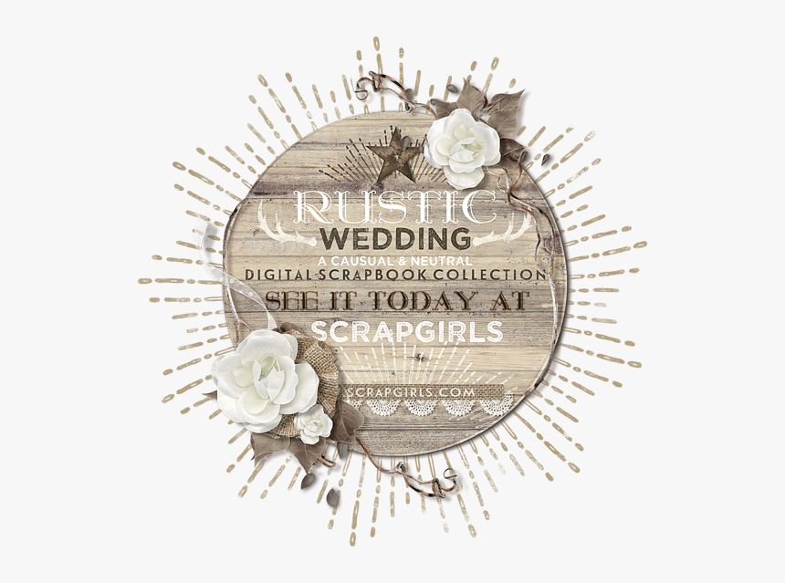Transparent Free Rustic Wedding Clipart - Rose, HD Png Download ...