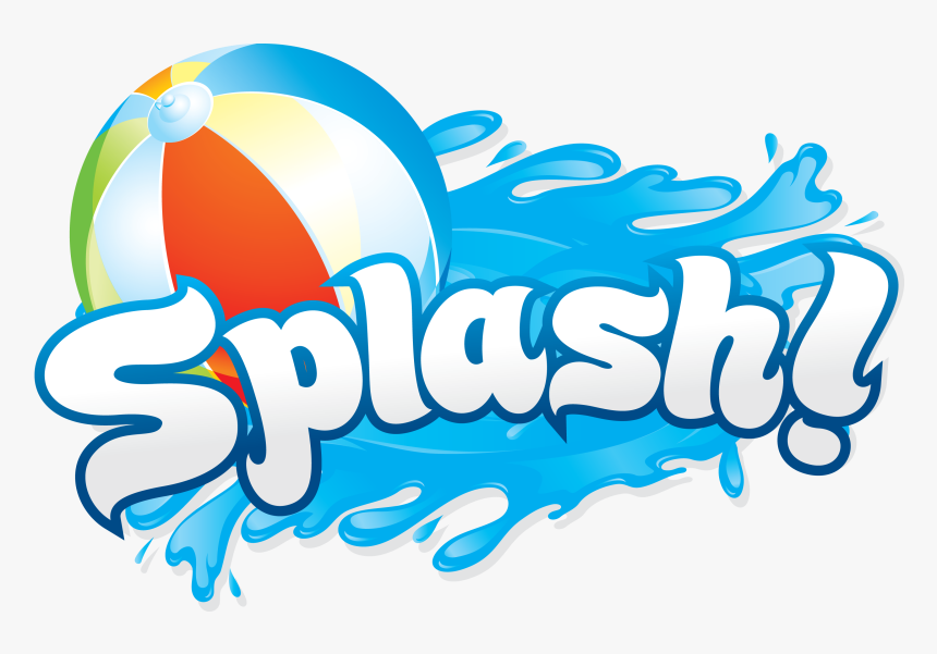 Pool Party Clipart - Splash Day Clipart, HD Png Download , Transparent ...