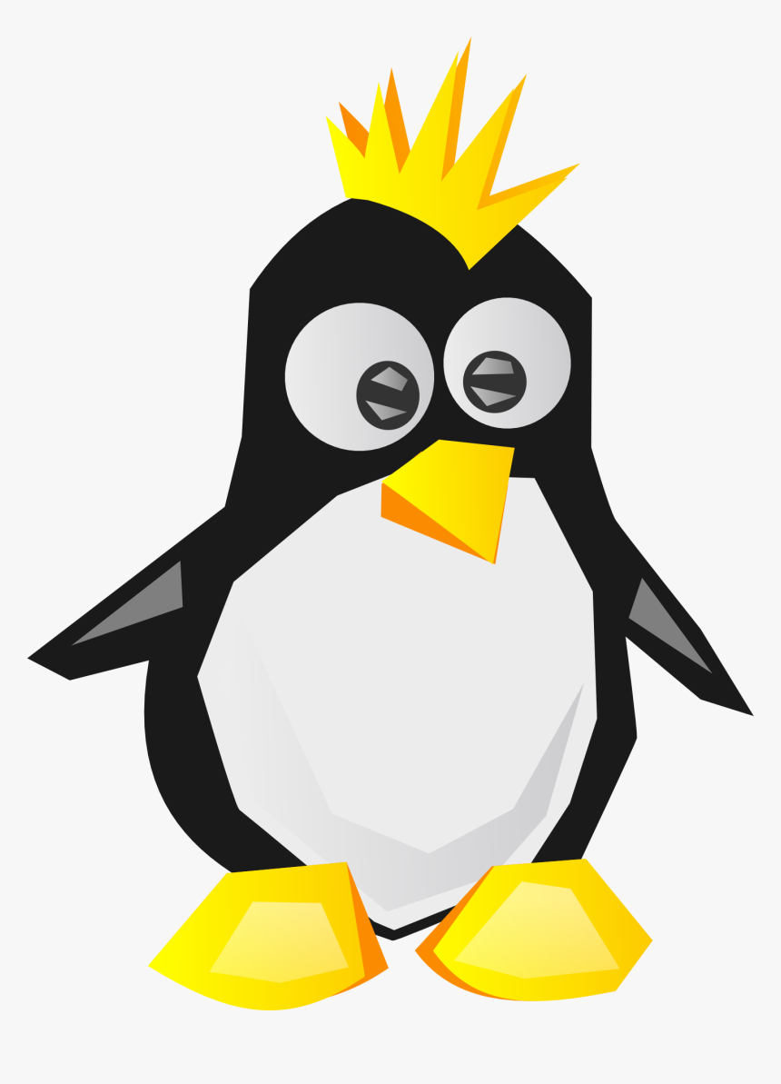 Tux Clip Art - Punk Linux Penguin, HD Png Download , Transparent Png ...