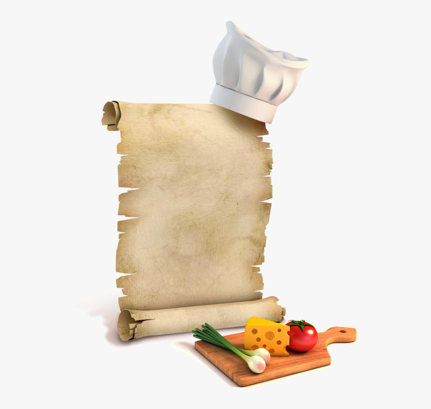 Transparent Pergaminos Png - Receta Fondos De Cocina, Png Download ...