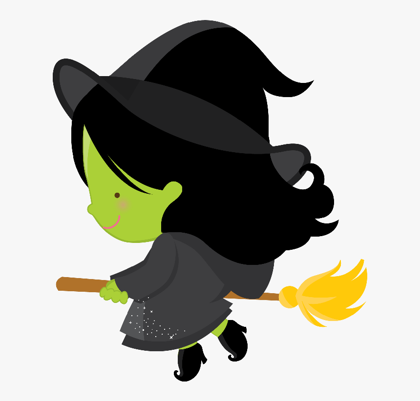 Witch Cute Halloween Clip Art, HD Png Download , Transparent Png Image ...