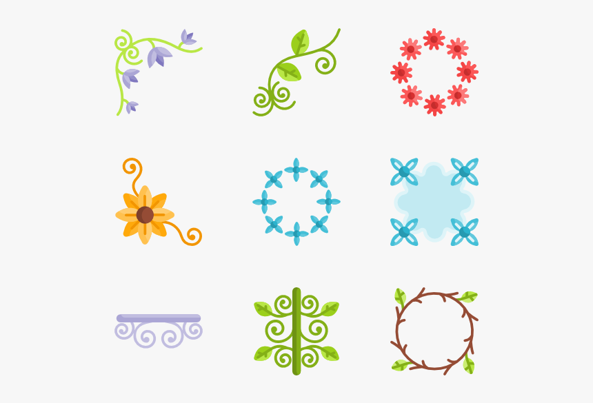 Floral Design - Icon, HD Png Download , Transparent Png Image - PNGitem