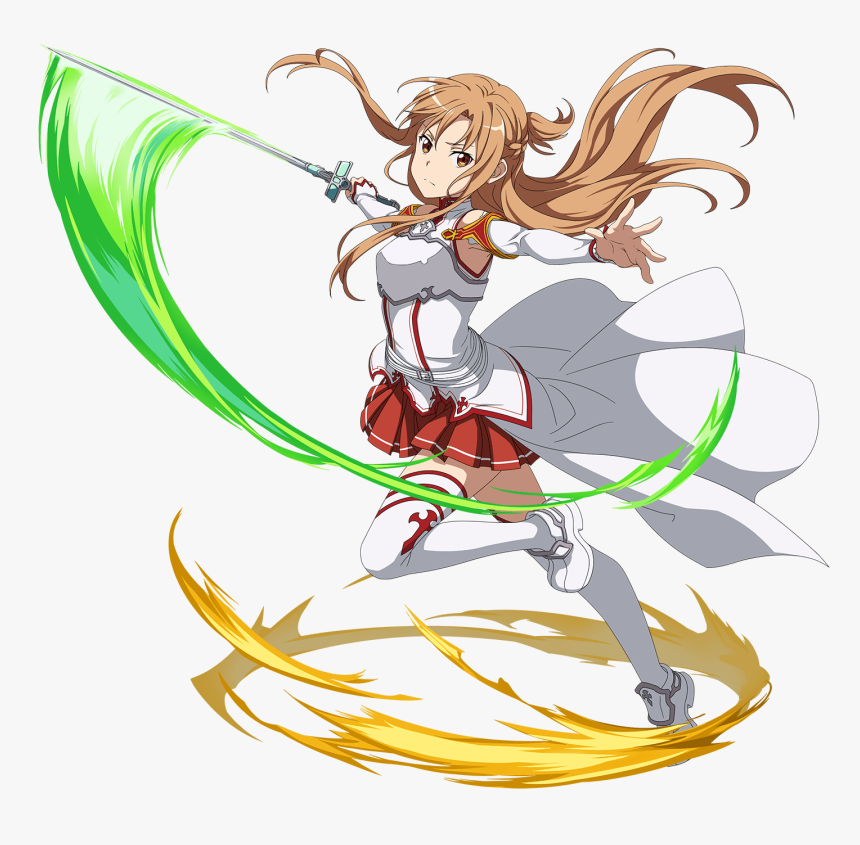 Sao Memory Defrag Asuna Render, HD Png Download , Transparent Png Image ...