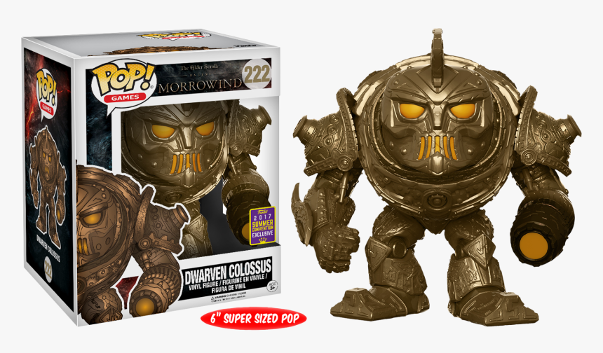 The Elder Scrolls Online - Dwarven Colossus Funko Pop, HD Png Download ...