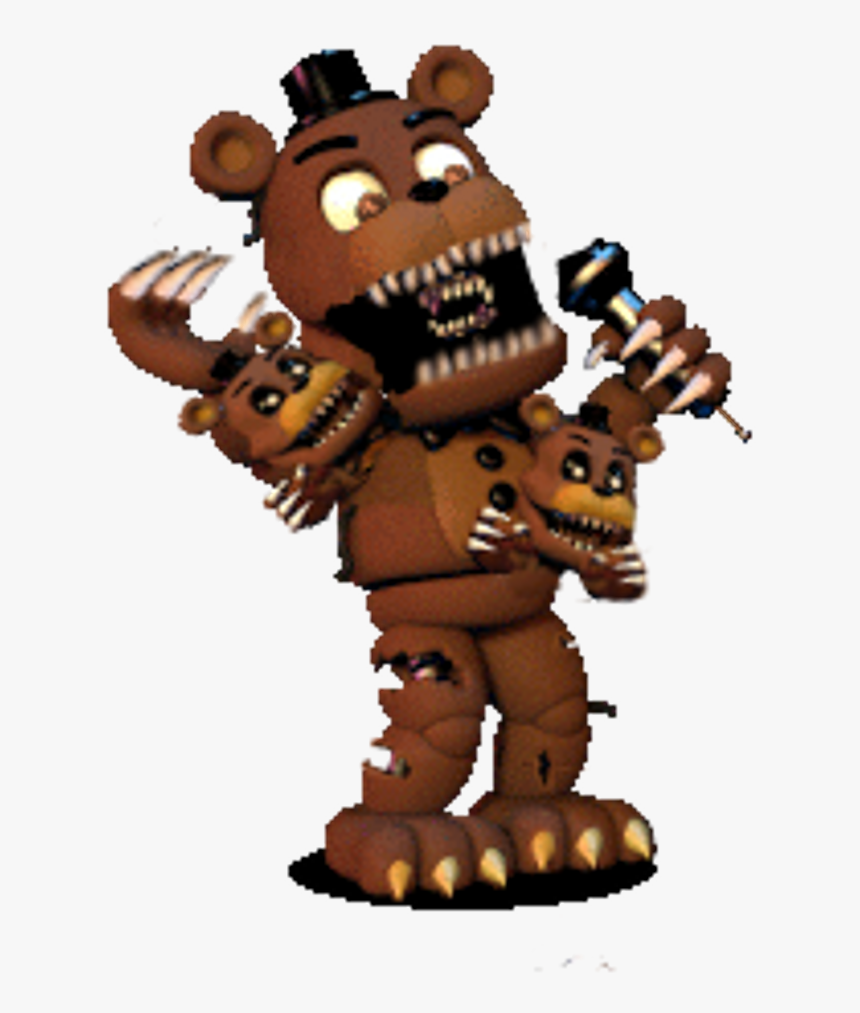 Old Freddy Do Fnaf World , Png Download - Fnaf World Old Freddy ...