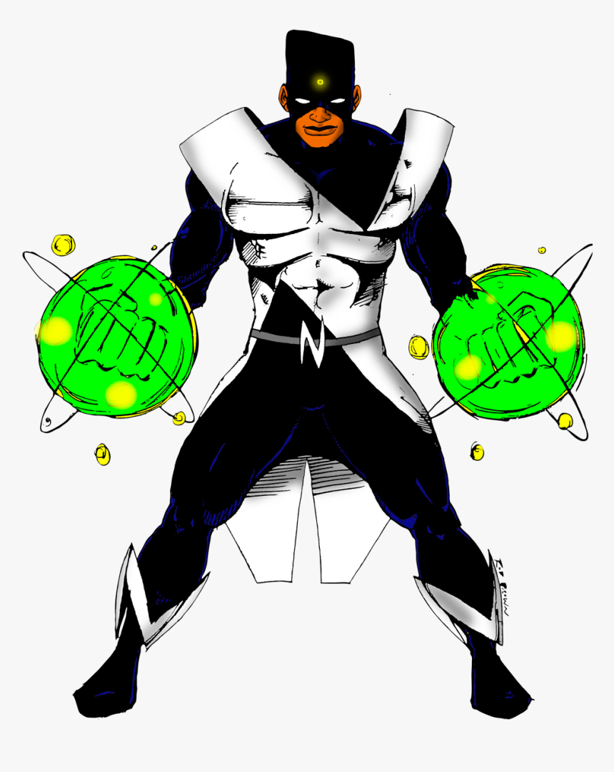 Nucleus Superhero Clipart , Png Download - Cartoon, Transparent Png ...