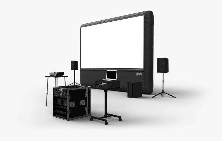 Packages Include Airscreen, Control Console, Hd Projector - Outdoor ...