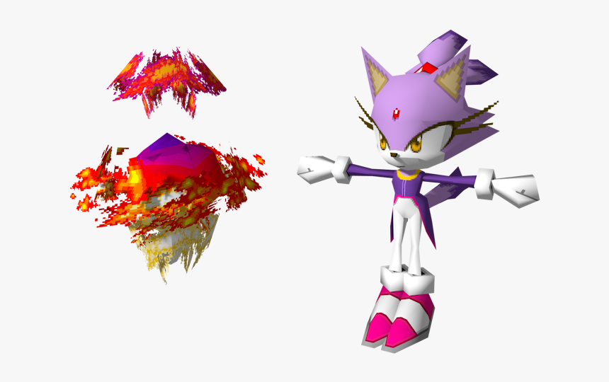 Download Zip Archive - Sonic Rush Adventure Model, HD Png Download ...