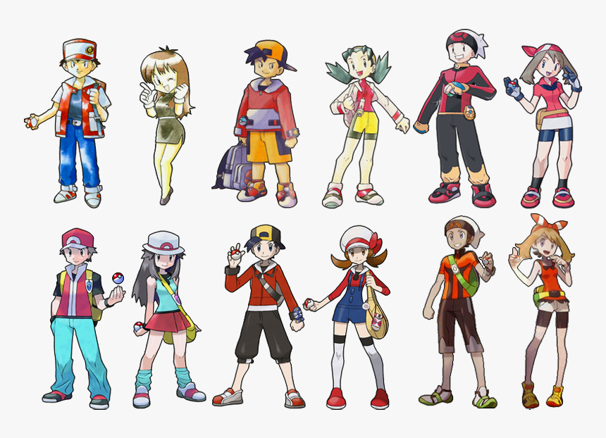 Ken Sugimori Pokemon Trainer, HD Png Download , Transparent Png Image ...