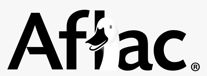 Aflac Logo Black And White - Aflac Black And White, HD Png Download ...