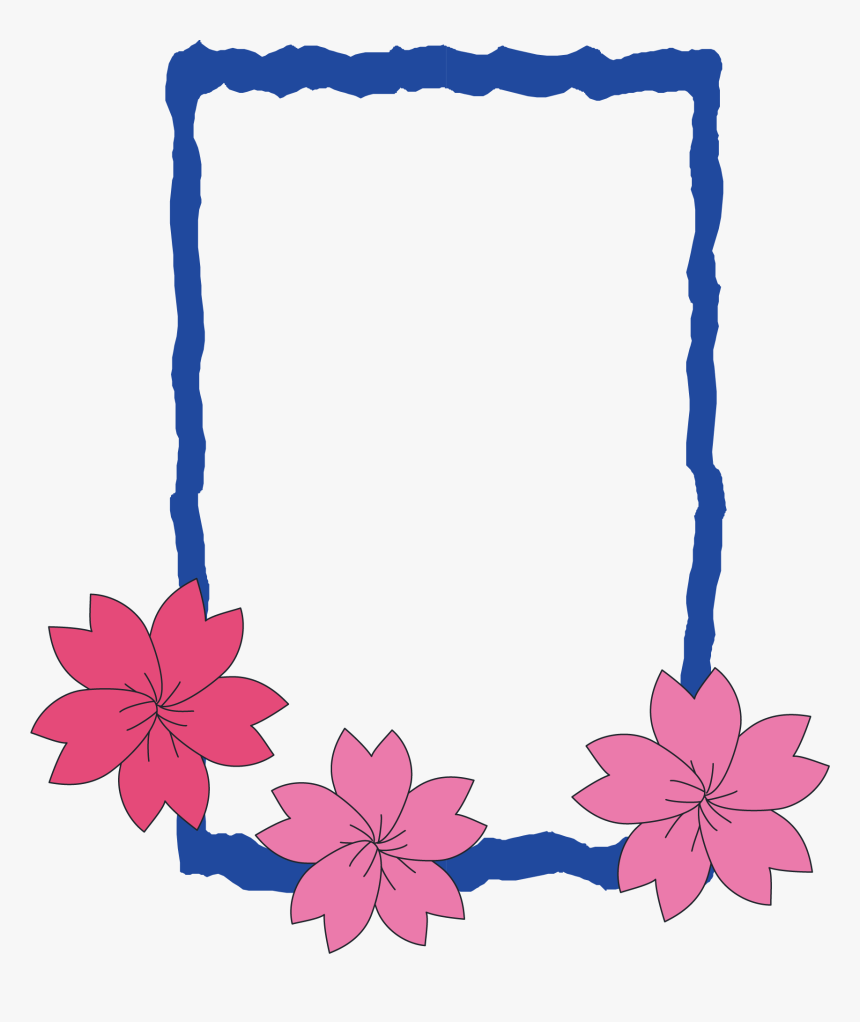 Japanese Border Designs Clip Art - Bordes De Pagina Para Word, HD Png ...