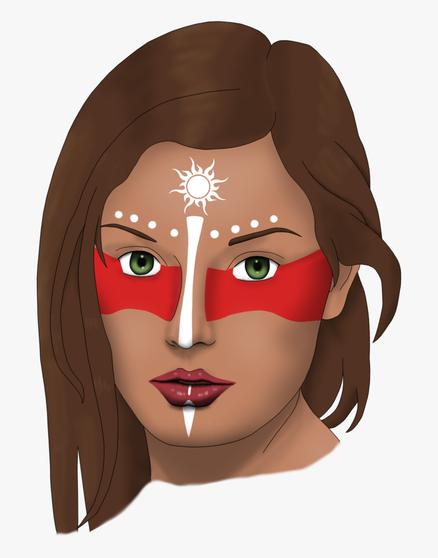 Deviantart Face Paint Drawings, HD Png Download , Transparent Png Image ...