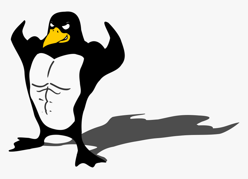Penguin, Bodybuilder, Linux, Muscle, Tux, Animal, Funny - Penguin ...