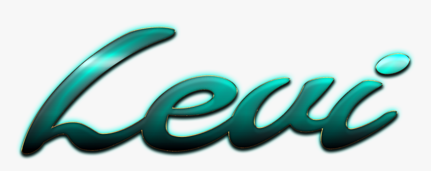 Levi Name Logo Png - Levi In Bubble Letters, Transparent Png ...
