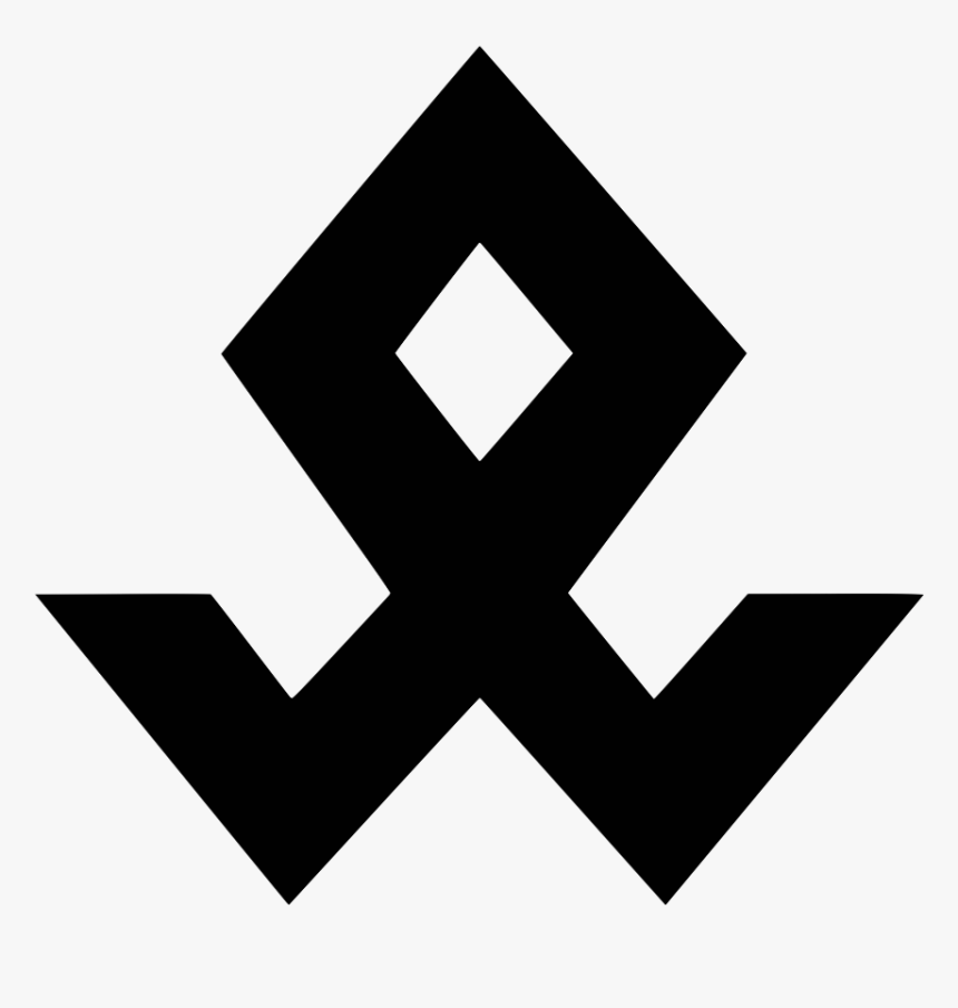 Volksdeutche Othala, Odal Rune - Odal Rune Png, Transparent Png ...