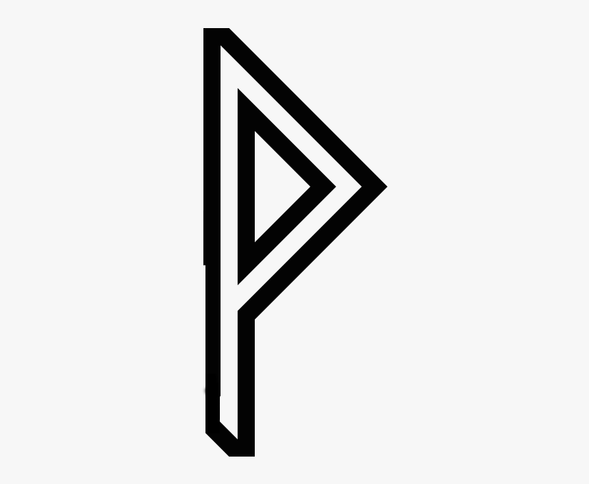 Wunjo Rune Meaning - Wunjo Rune Png, Transparent Png , Transparent Png ...