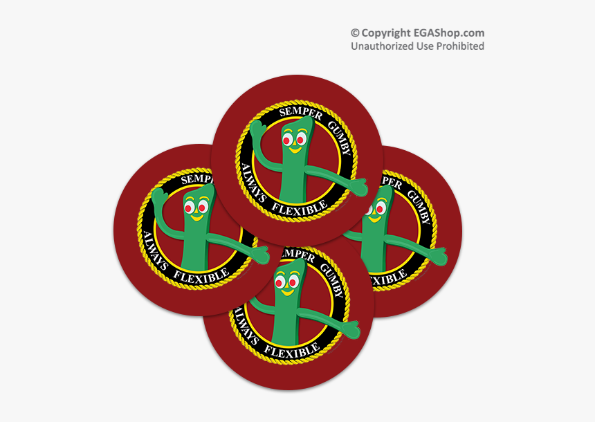 Semper Gumby Stickers, HD Png Download , Transparent Png Image - PNGitem