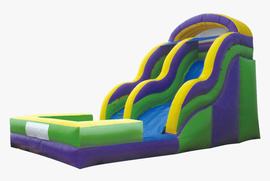 Double Water Slide - Inflatable Slide, HD Png Download , Transparent ...