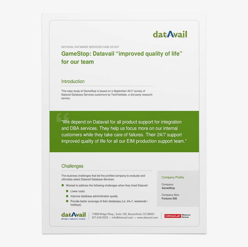 Datavail, HD Png Download , Transparent Png Image - PNGitem