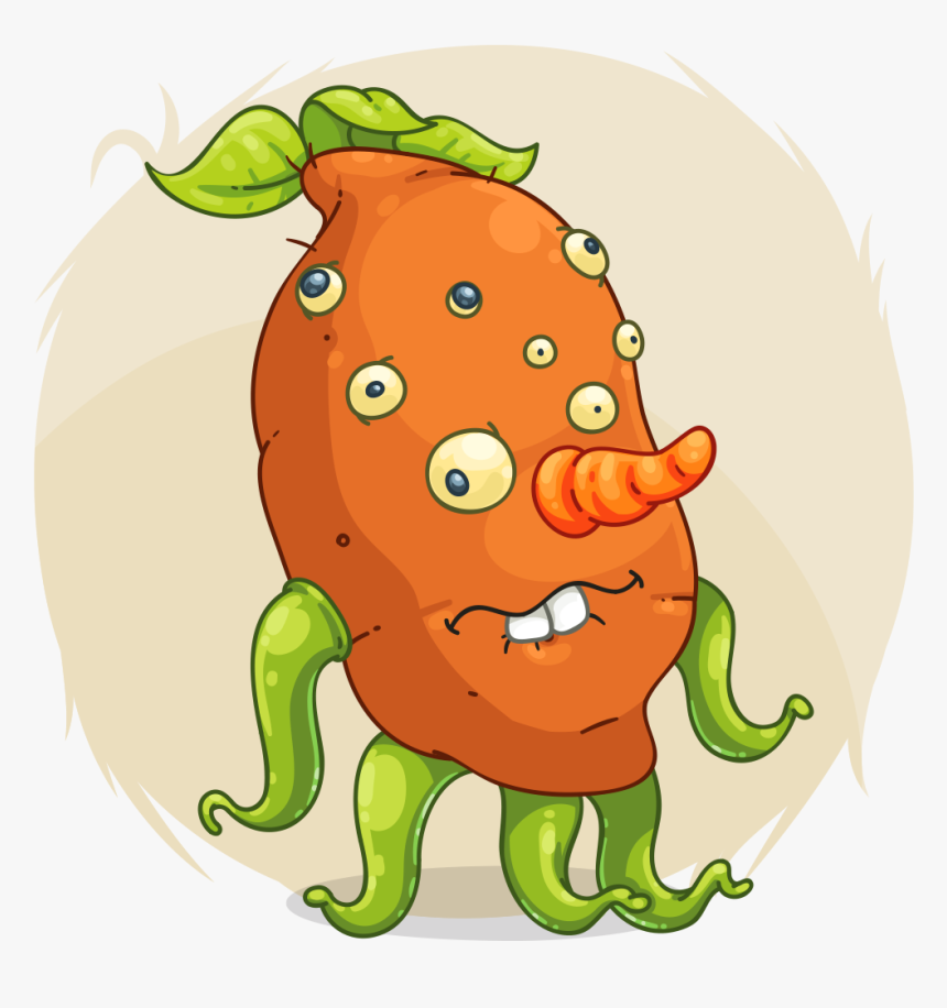 Crazy Potato, HD Png Download , Transparent Png Image - PNGitem